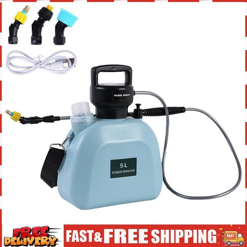 5/8L Handheld Sprayer Bottle USB Rechargeable 2000mAh Electric Sprayer ...