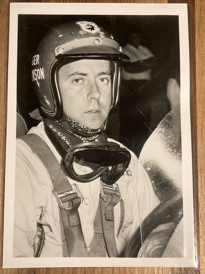 Vintage 1960s USAC Race Driver 5x7 Press Photos, Lot of 6, Larry ...