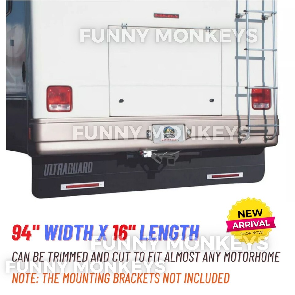 RV Heavy Duty Rubber Mud Flap Rock Guard Tow Vehicle Protector ...