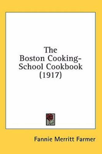 The Boston Cooking-School Cookbook by Fannie M. Farmer (2008, Hardcover ...