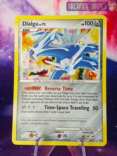 Dialga - Platinum Base Set 5/127 - Holo Rare Pokemon Card | eBay