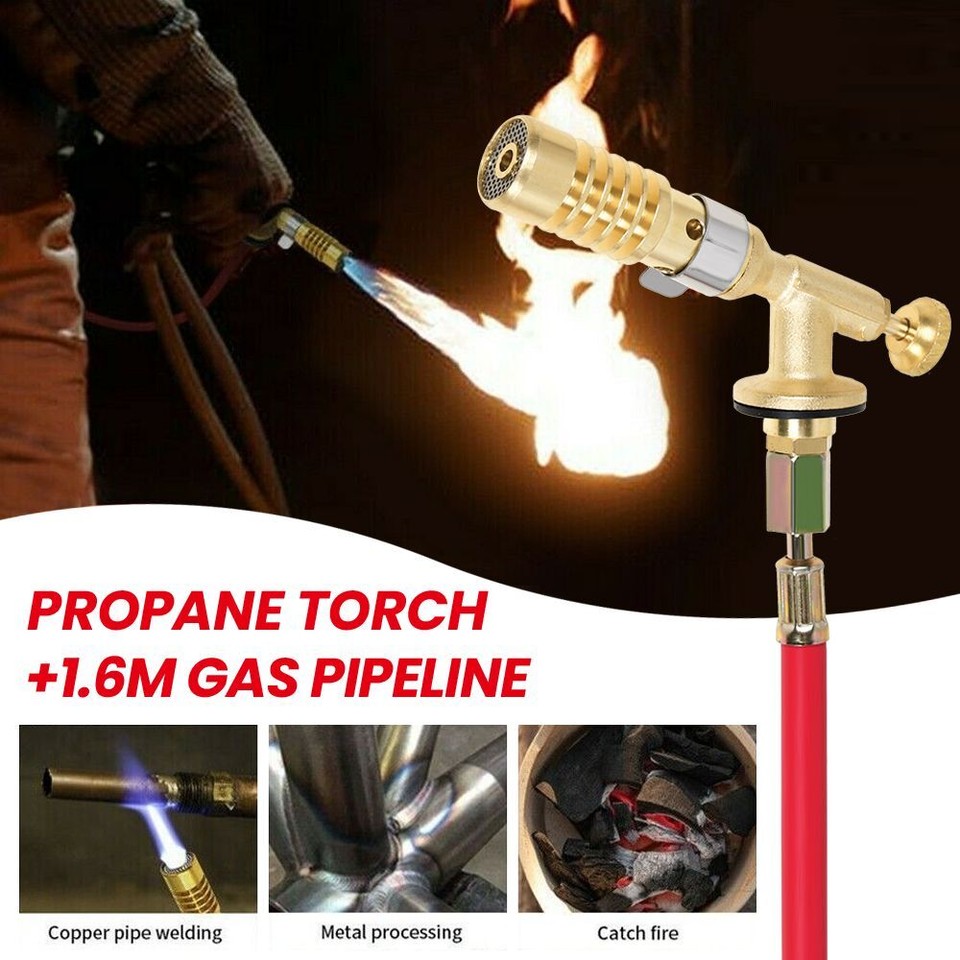 MAPP MAP-Pro Propane Gas Welding Torch Plumbing Soldering Brazing Torch ...