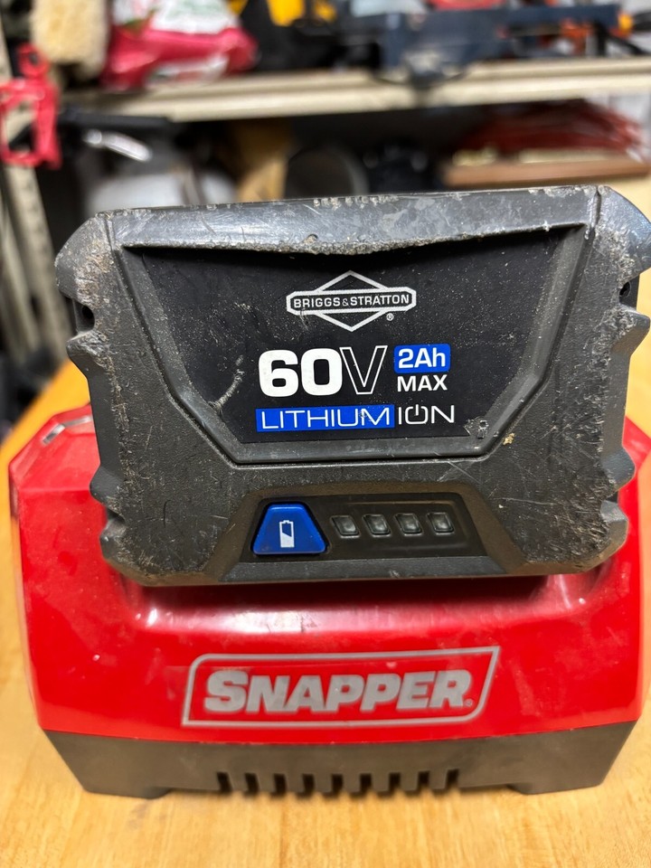 Snapper 60V Battery Charger SCH60V Max LI-Ion For SBA260V Battery ...