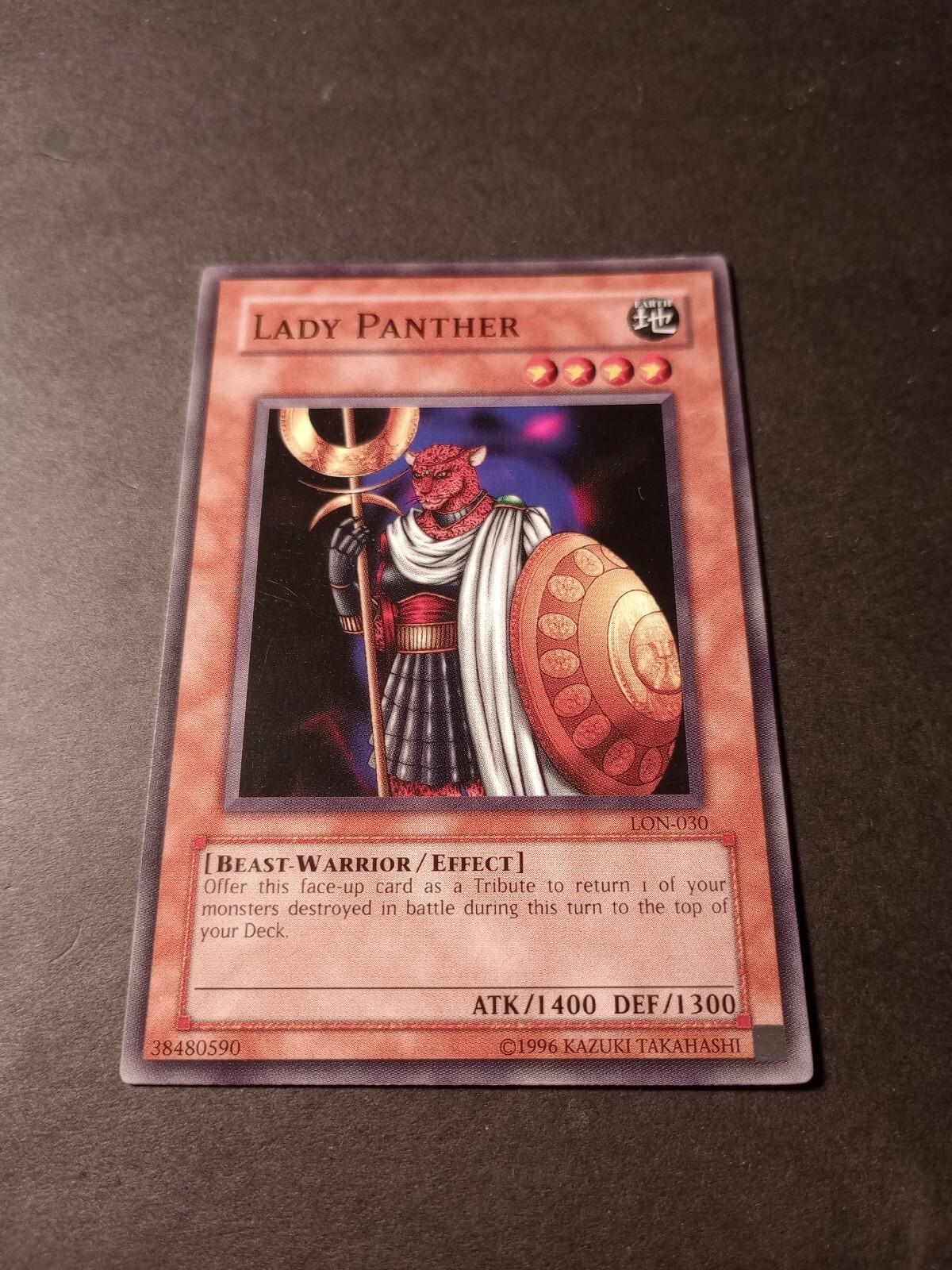 Yu-Gi-Oh! Lady Panther Common Card LON-030 LP | eBay