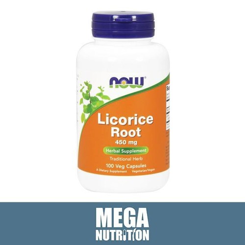 NOW Foods Licorice Root Traditional Herb & Antioxidant 450mg 100 Veg ...