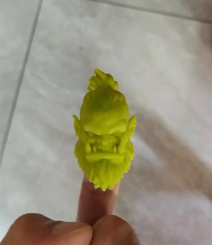 1/12 Painted Mythic Legions Fit Fury Clan Orc B Ver Head Sculpt NO ...