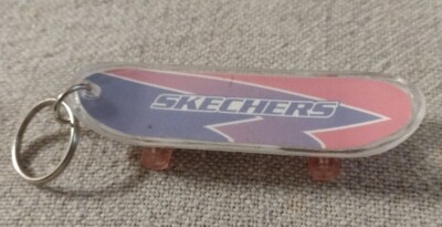 Mini Finger Plastic Skateboard Skechers Footwear Key Ring Key Chain ...