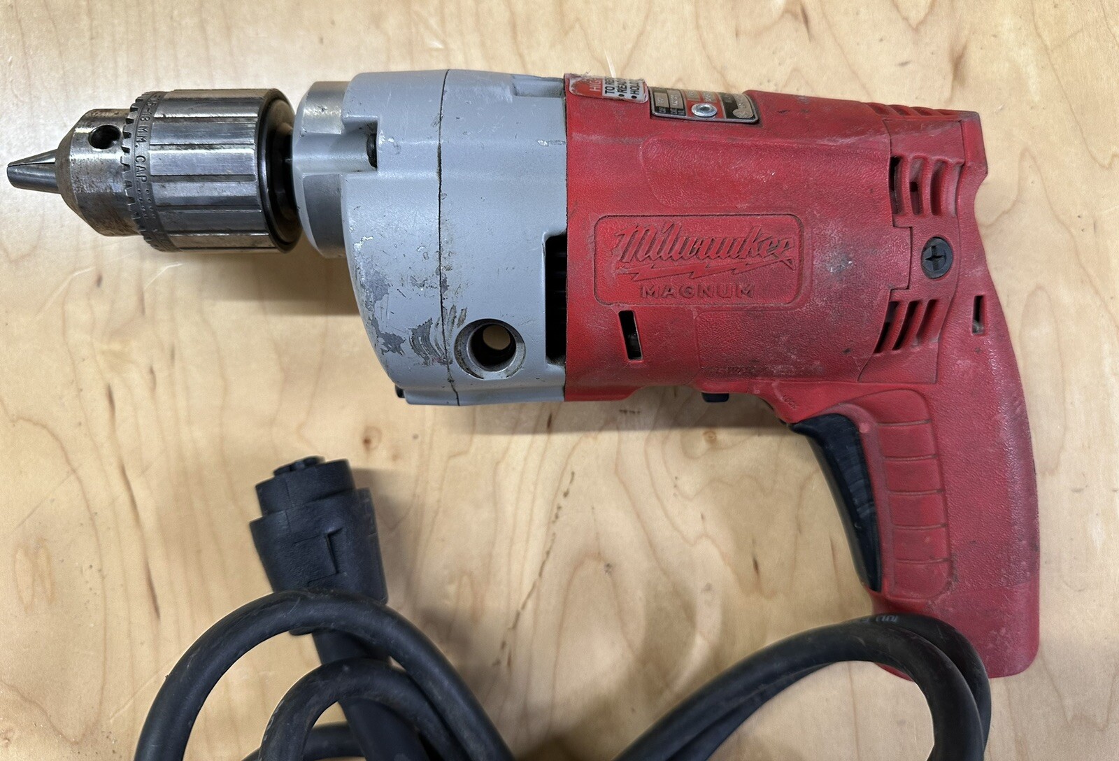 Milwaukee Magnum HoleShooter 1/2" Corded Drill 0234-1 w/ Chuck Key USA ...