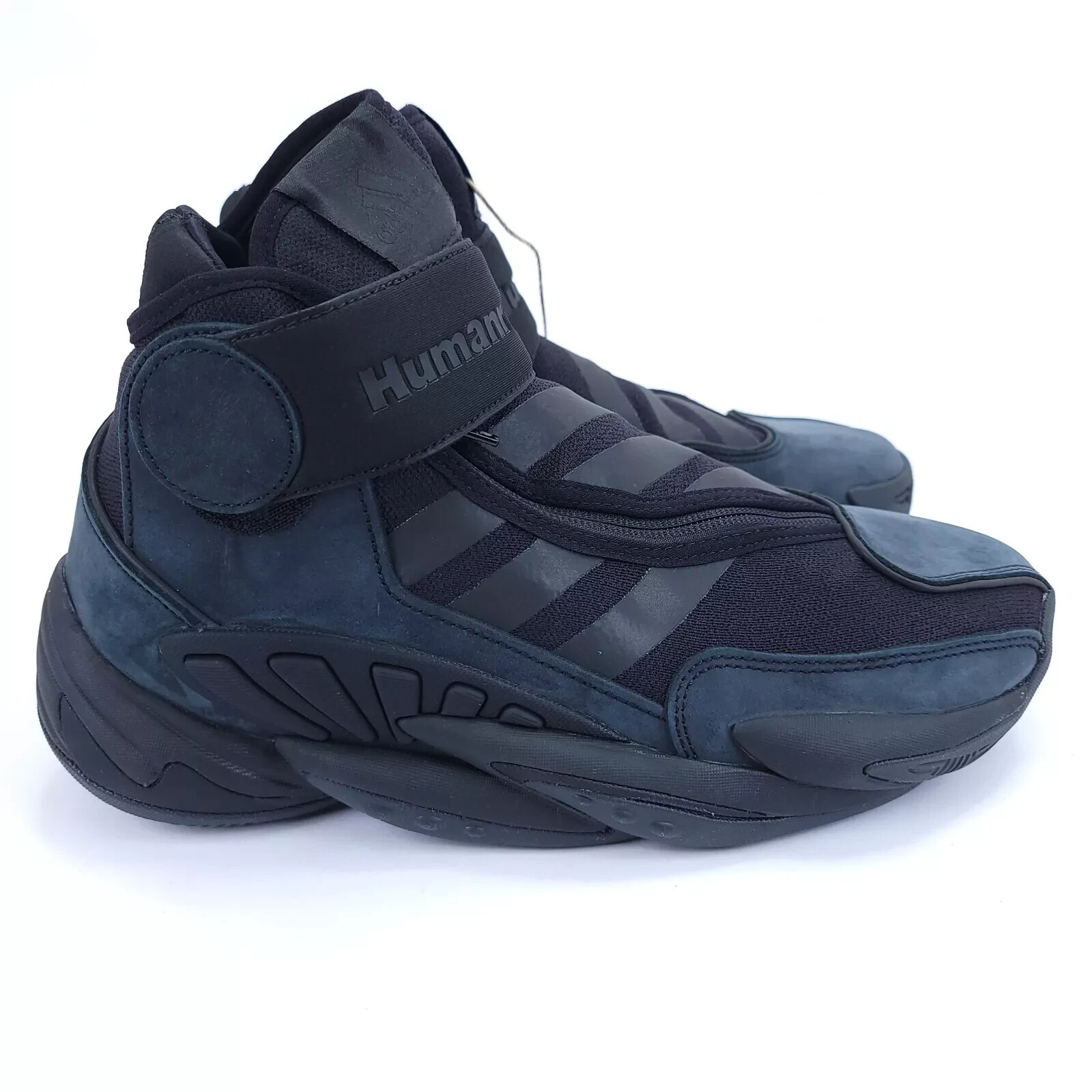 Adidas Pharrell Williams 0 To 60 Human Race Black Basketball Shoes ...