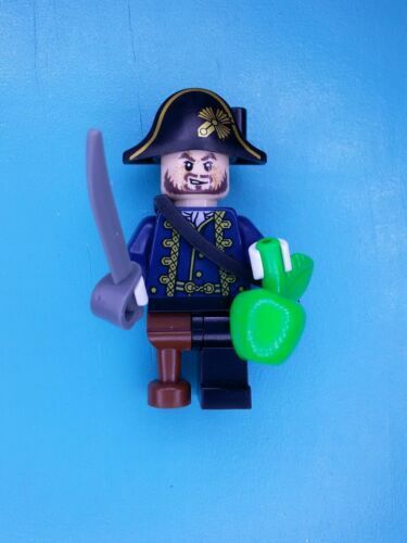 Lego Hector Barbossa Minifigure Pegleg Privateer Pirates of The ...
