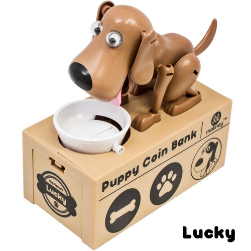 Sorbus Dog Piggy Bank Robotic Coin Toy Money Box | eBay