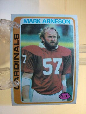1978 Topps Football Card #27 Mark Arneson (81329) | eBay