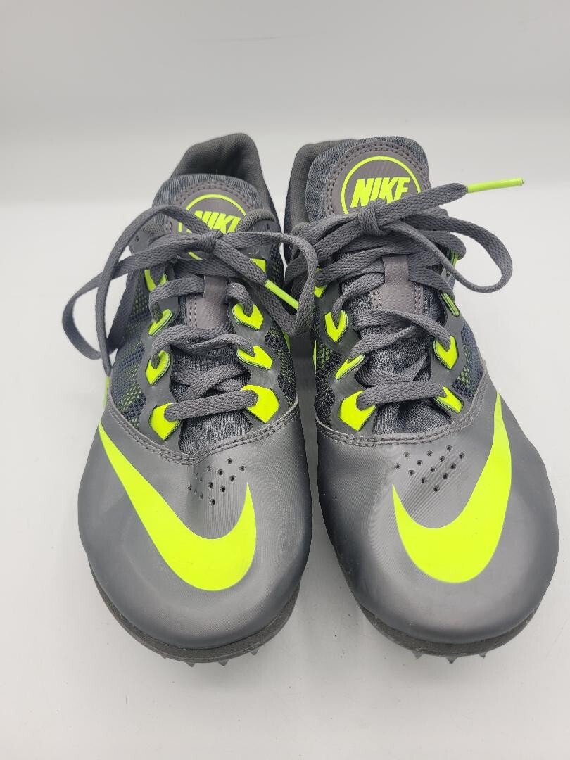 NIKE RIVAL S Gray Neon Green Track & Field Sprinting … - Gem