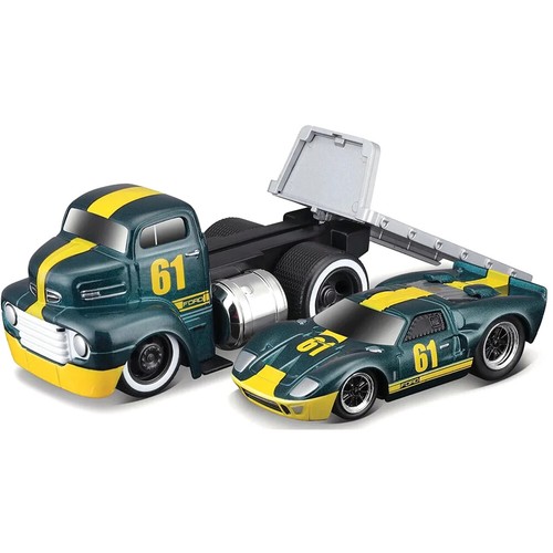 Maisto Muscle Machines Transports '66 Ford GT40 MKII Kids Model Diecast ...
