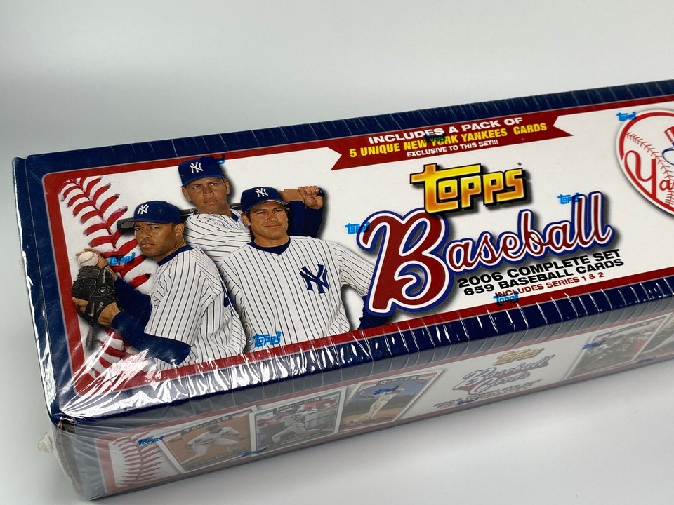 2006 Topps Baseball Complete 659 Card Set Series 1&2 + *Exclusive 5pk ...