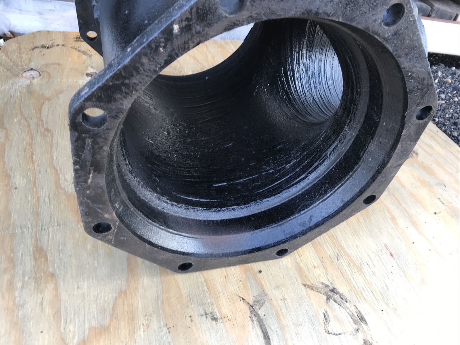 12” X 8” Mechanical Joint MJ Anchor Swivel Tee DI C153, Cem/Bitum ...