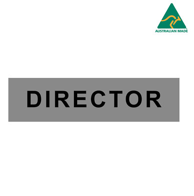 Director Vinyl Decal Sticker Sign 22 cm x 5.6 cm | eBay Australia