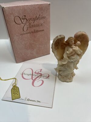 Seraphim Classics "Seraphina" Heaven's Helper Angel Figurine w/ Baby ...