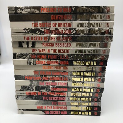 Time Life World War II Books YOU PICK A VOLUME - WWII Complete Your Set ...