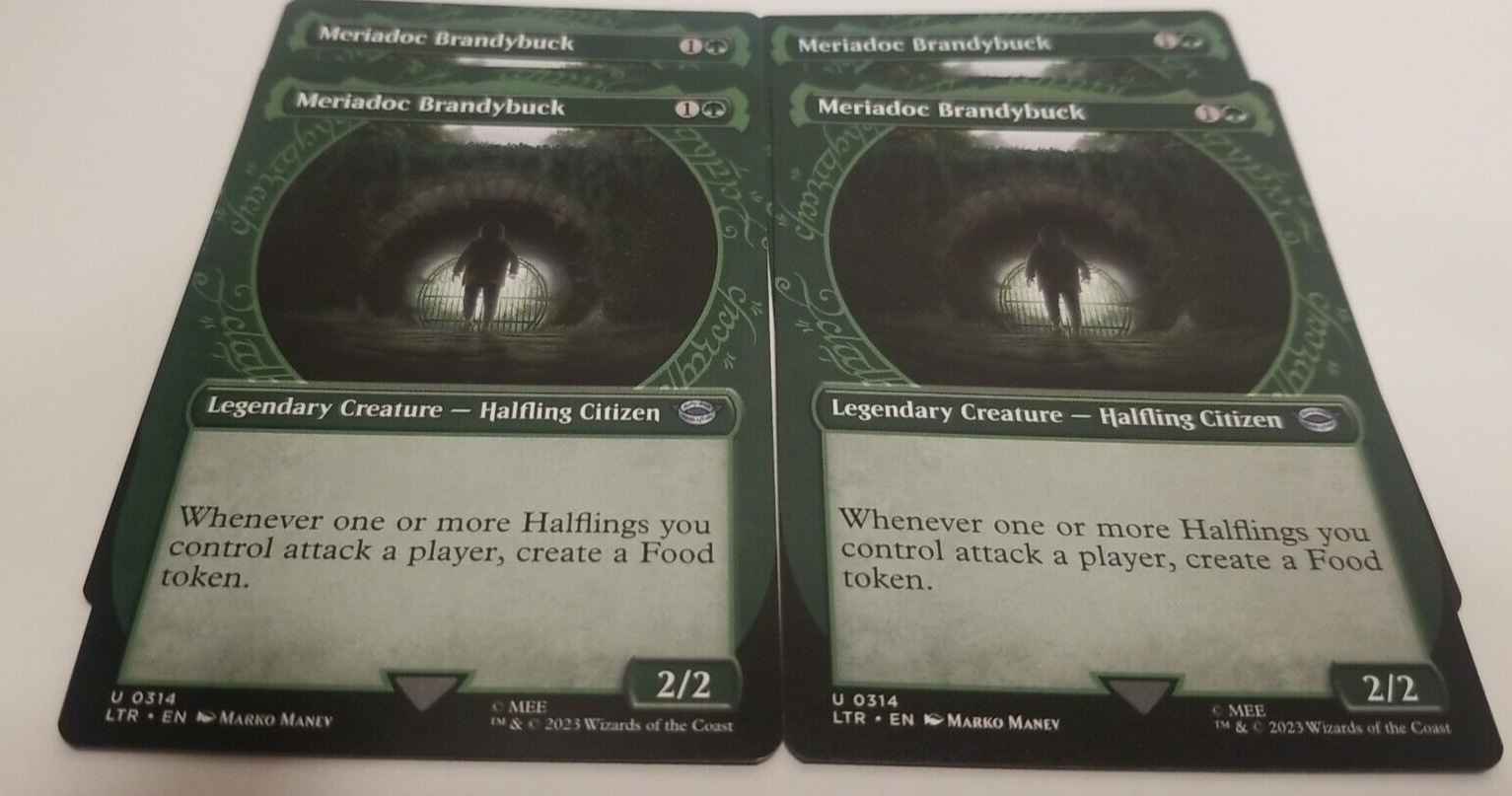 MTG 4x Meriadoc Brandybuck SHOWCASE The Lord of the Rings LTR NM | eBay