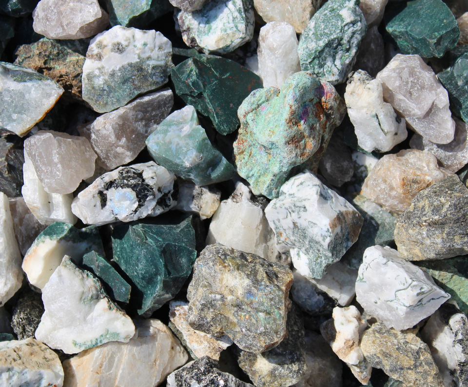 India Mix - Rough Rocks for Tumbling - Bulk Wholesale options | eBay