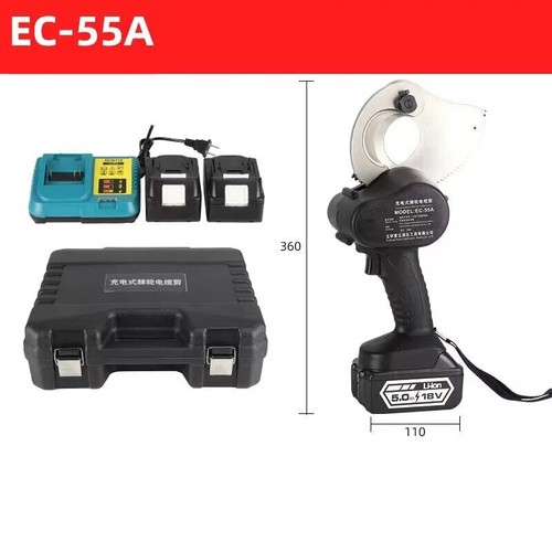 18V Electric Ratcheting Cable Cutter 50Mm/85Mm Cable Gear Scissors ...
