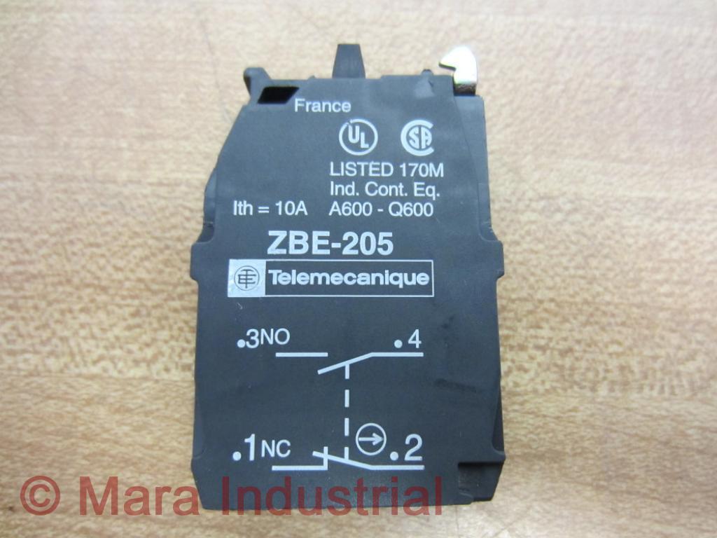 Telemecanique ZBE-205 Schneider Block ZBE205 35573 (Pack of 3) | eBay