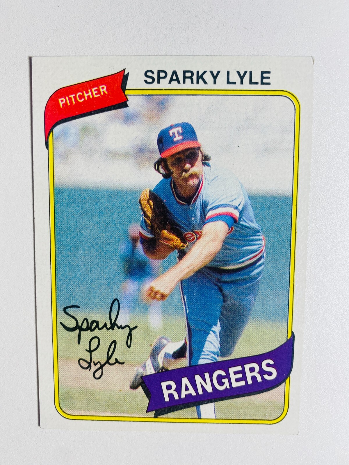1980 TOPPS #115 SPARKY LYLE NM-MT MLB BASEBALL CARD | eBay