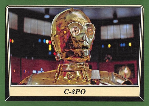 2016 Topps Star Wars Rogue One Mission Briefing GREEN #98 C-3PO | eBay