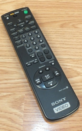 Genuine Sony (RMT-V251) TV / VCR Pre-Programmed Remote Control (RMTV251 ...