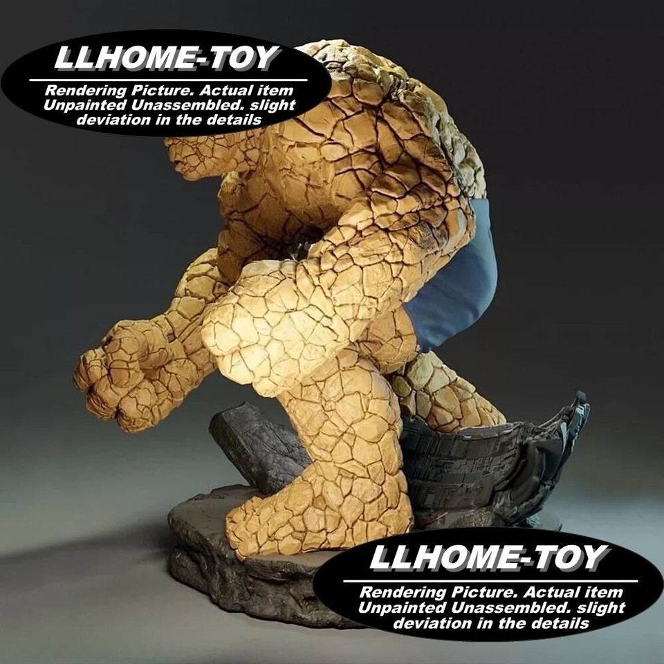The Thing Fantastic F4 Resin 1:6 Model Kit Unpainted 3d Print GK Statue ...