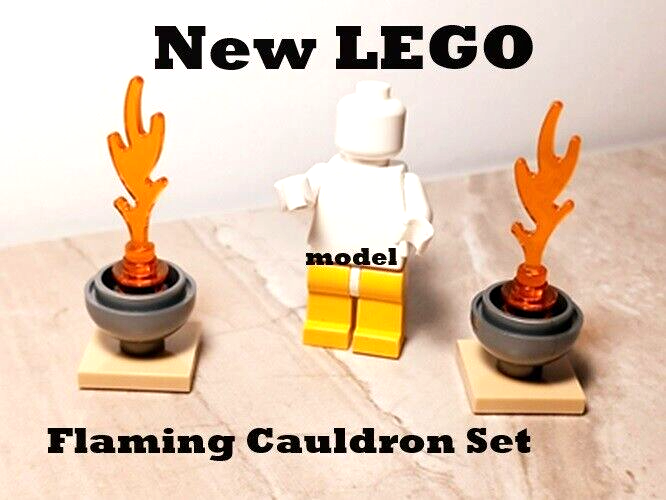 New LEGO Cauldron Rock Concert Gear Lot of 2 Flaming Halloween Wedding ...