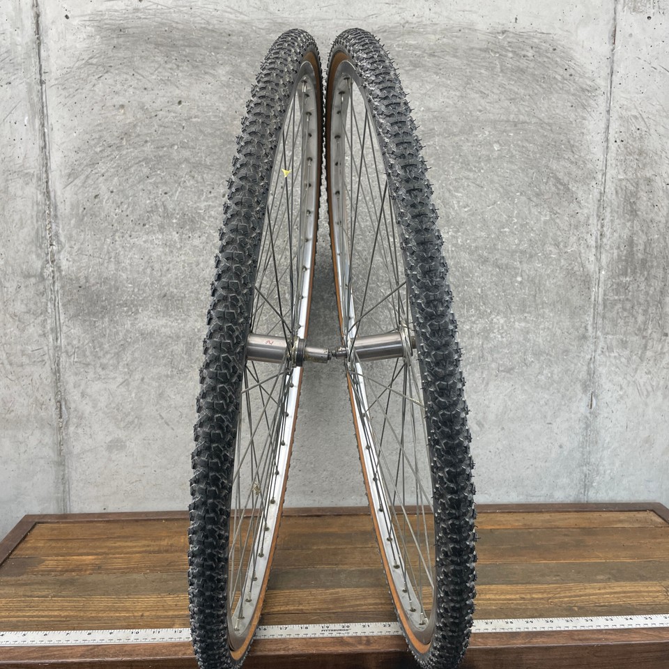 Vintage Phil Wood Wheel Set 27" Weinmann Concave 40 36 Tour Sealed ...