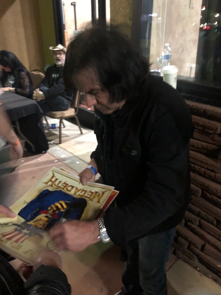 GFA Megadeth Drummer * JIMMY DeGRASSO * Signed Autographed 8x10 Photo ...