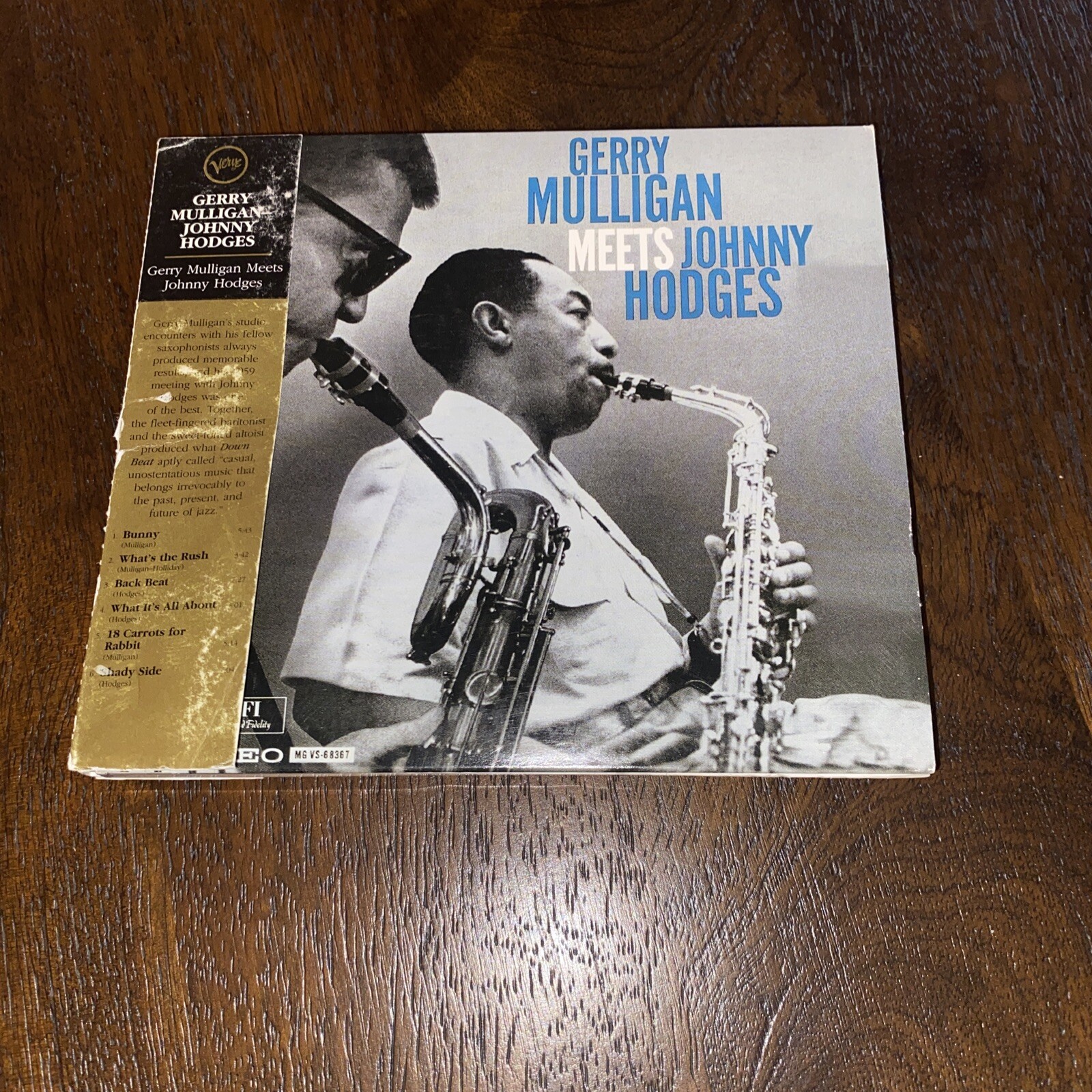 Johnny Hodges - Gerry Mulligan Meets Johnny Hodges Rmst, Digipack cd ...