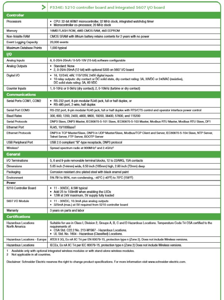 Scadapack 334E RTU PLC IEC 61131-3 STARTER KIT CLEAR SCADA HMI VIJEO ...