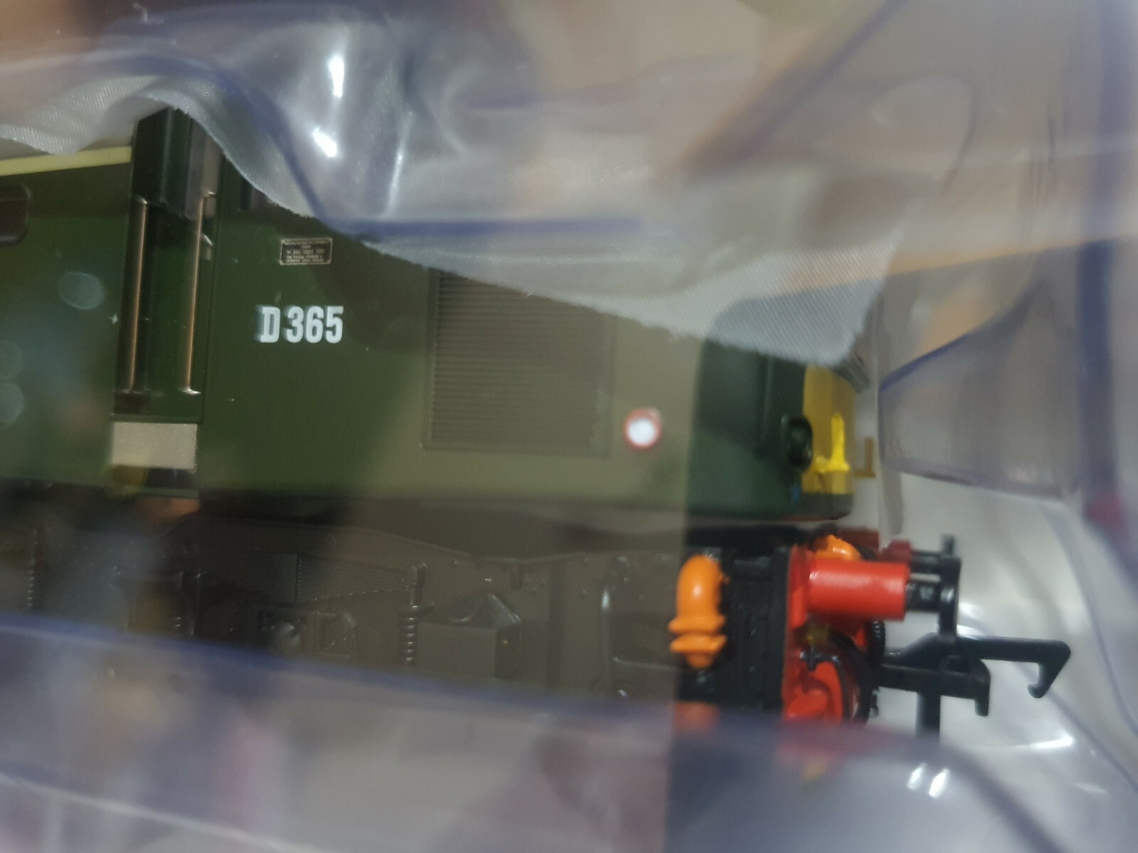 Bachmann 32-485 Class 40 Diesel D365 BR Green Small Yellow Warning ...