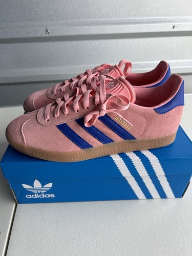 Adidas Gazelle Mens Sportswear Shoes Pink JI2077 NEW Multi Sz 9.5 | eBay