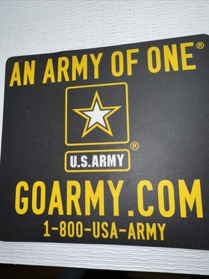 U.S. Army Mouse Pad. GoArmy Dot Com. Patriotic Military Soldier | eBay