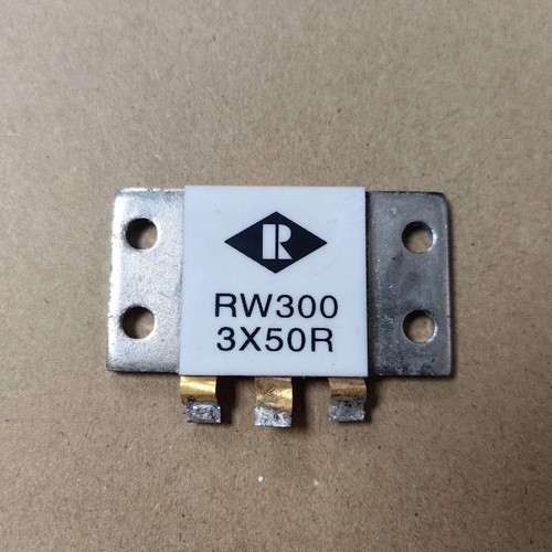 RW300-3X50 300W 50ohm RF Termination Microwave Resistor Dummy Load 3pin ...