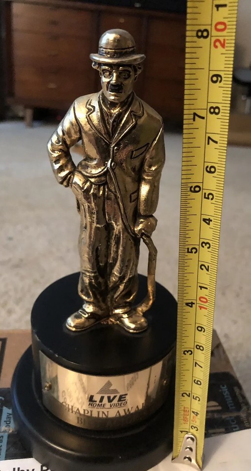 Charlie Chaplin Award Statue. VERY RARE!!ONLY 7 EVER MADE!! See ...