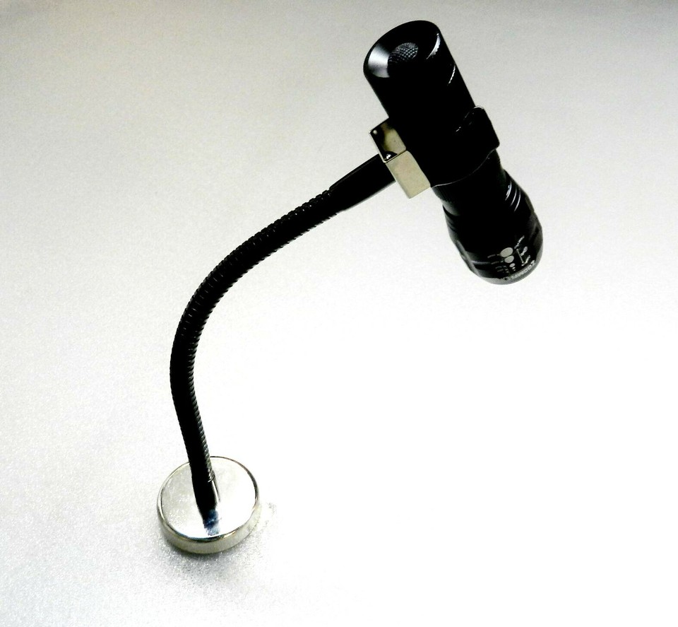 Led 3 Mode High Intensity Work Light 9” Flexible Arm Zoom-Flex ...