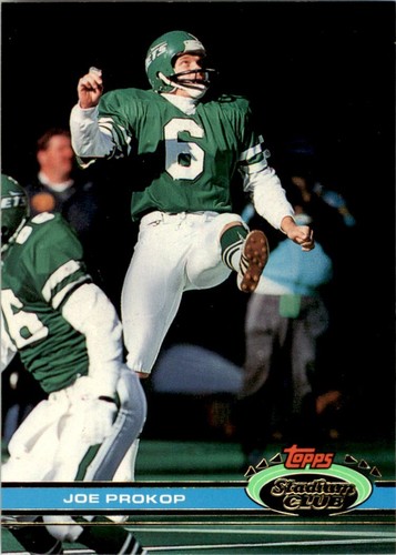 1991 Stadium Club Joe Prokop . New York Jets #402 | eBay