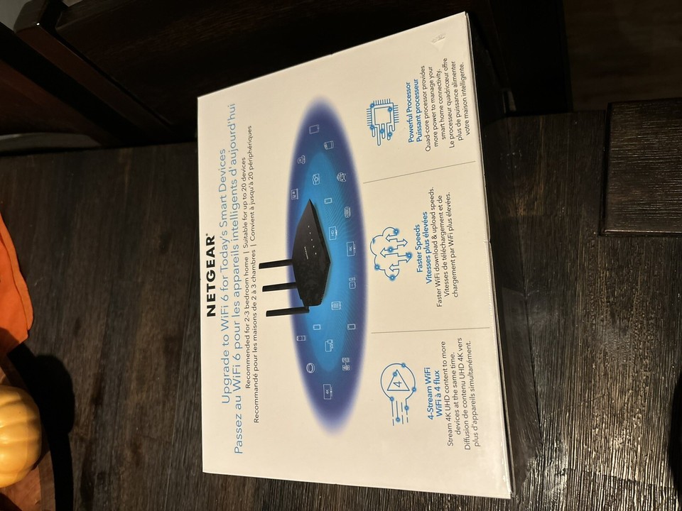NETGEAR Nighthawk RAX10 Dual-Band Wi-Fi 6 Router 606449151268 | eBay