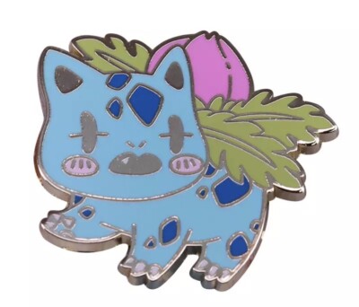 Pokemon Bulbasaur Metal Enamel Pin Badge Anime Gamer | eBay UK