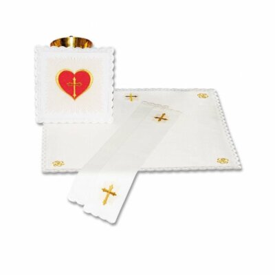 Altar linen Pall Corporal Purificator Lavabo towel Chasuble Vestment ...
