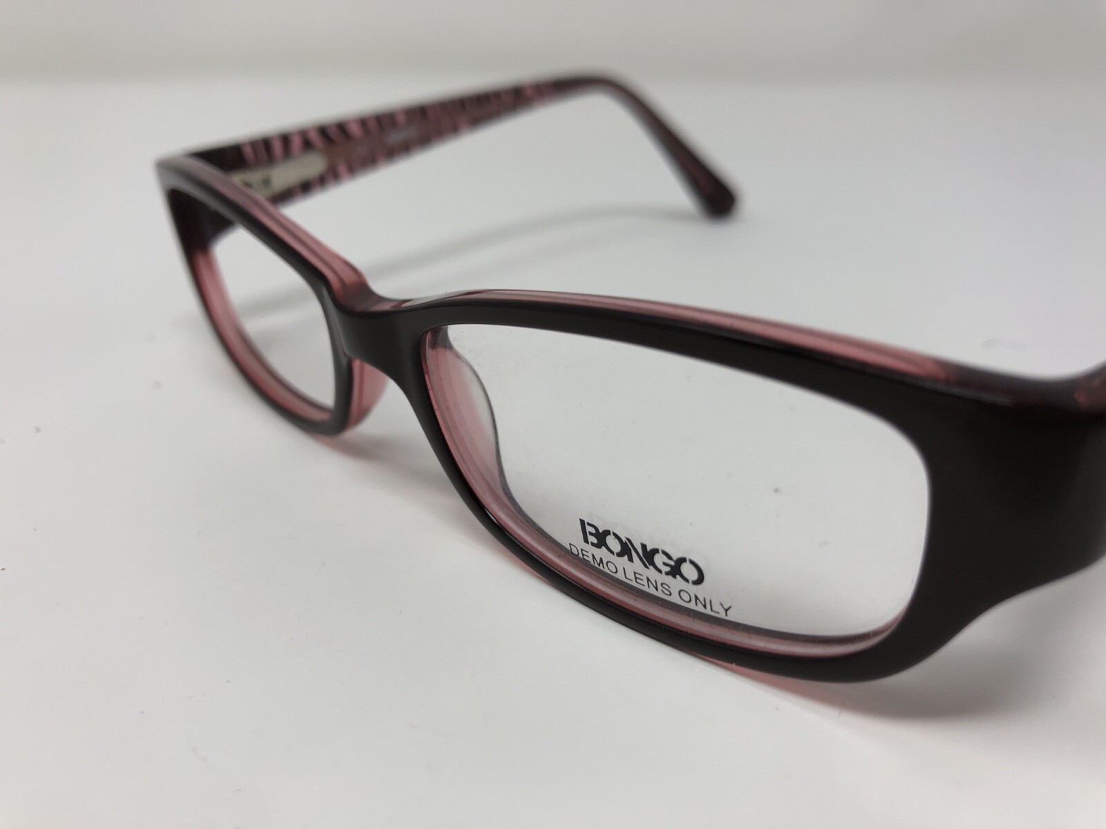 Bongo Eyeglasses Frame B POLLY BRNPK 48-15-130 Brown/Pink Full Rim IB49 ...
