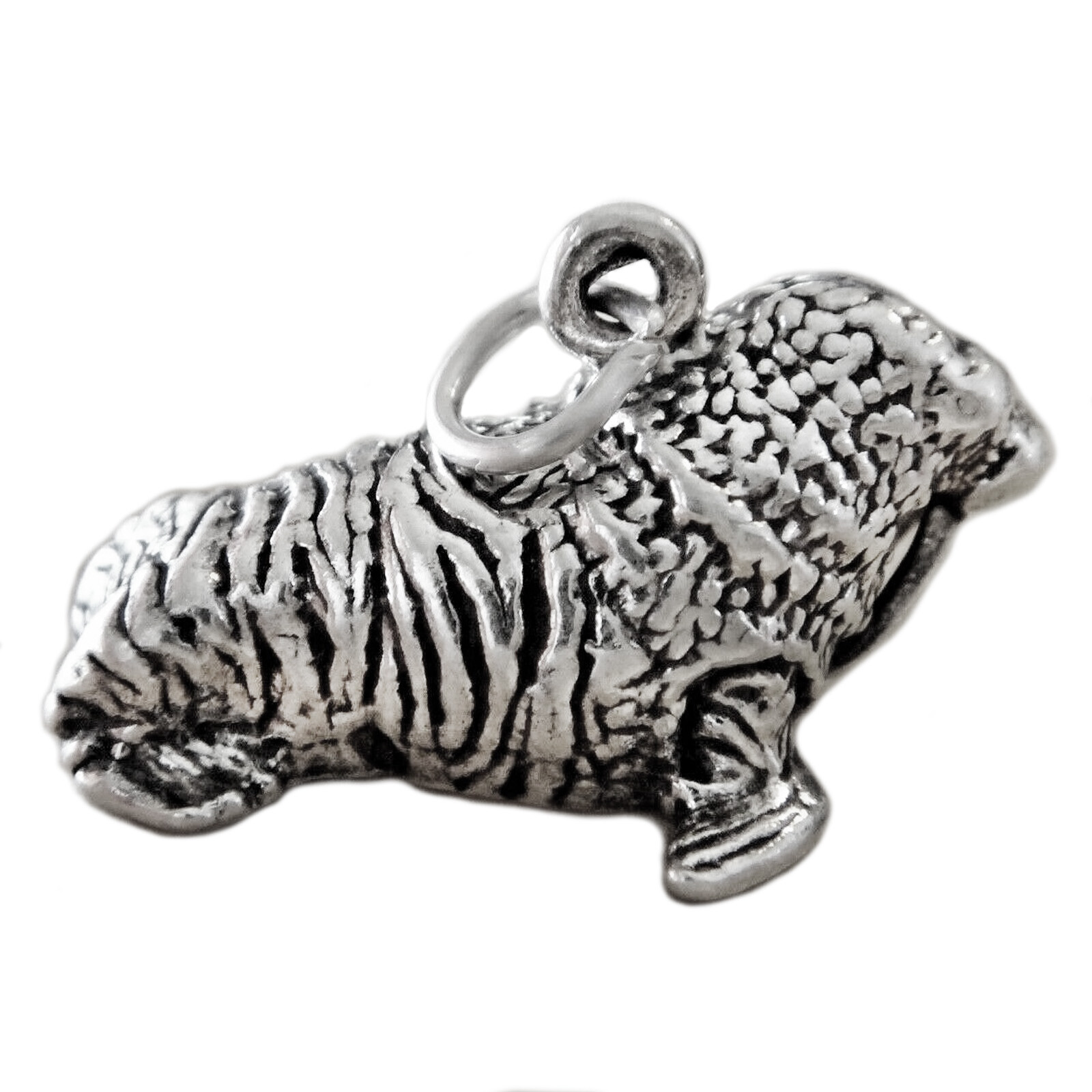 Walrus Heavy Large with Tusks 3D 925 Sterling Silver Charm MADE IN USA ...