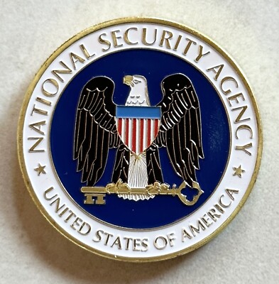 National Security Agency NSA Challenge Coin | eBay