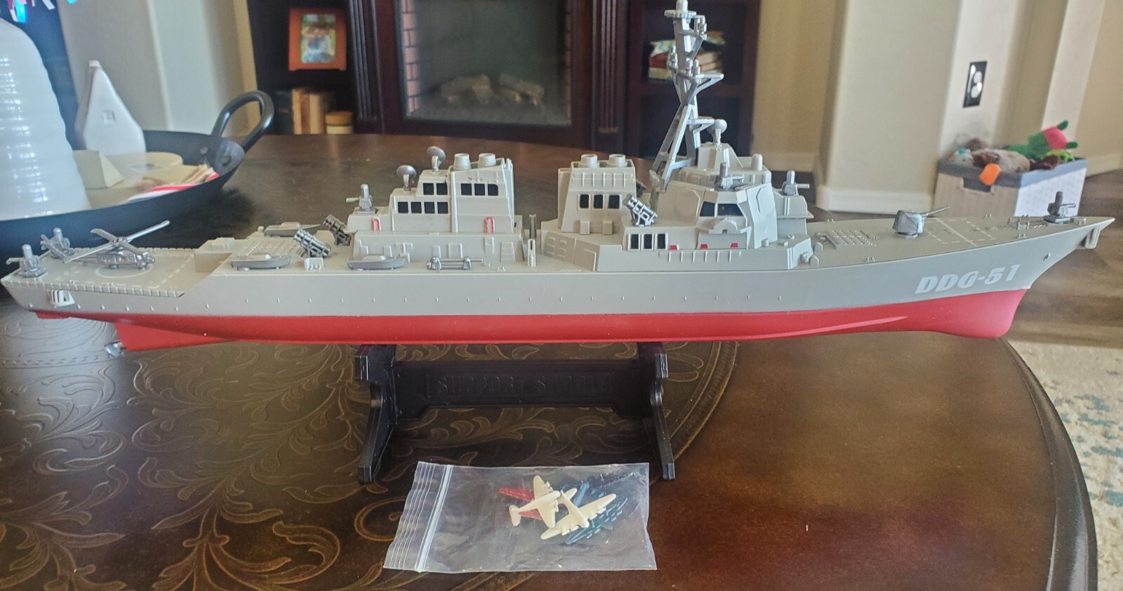 Guided Missile Destroyer DDG-51 Model. Coming from USA. 17" Long. | eBay